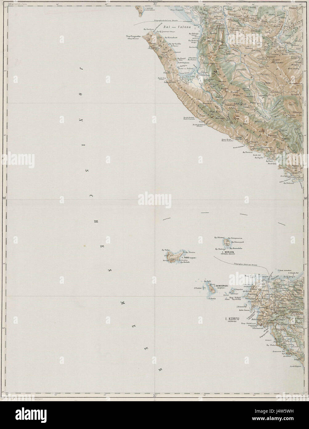 Photograph of the Italian merchant ship Valona, taken between 1937 and ...