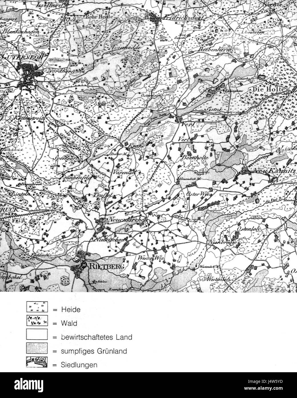 This title likely refers to a historical map from the year 1805 ...