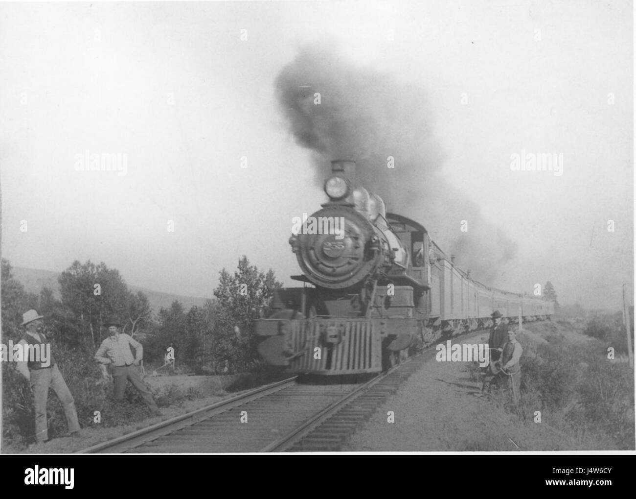Steam powered train from hi-res stock photography and images - Alamy