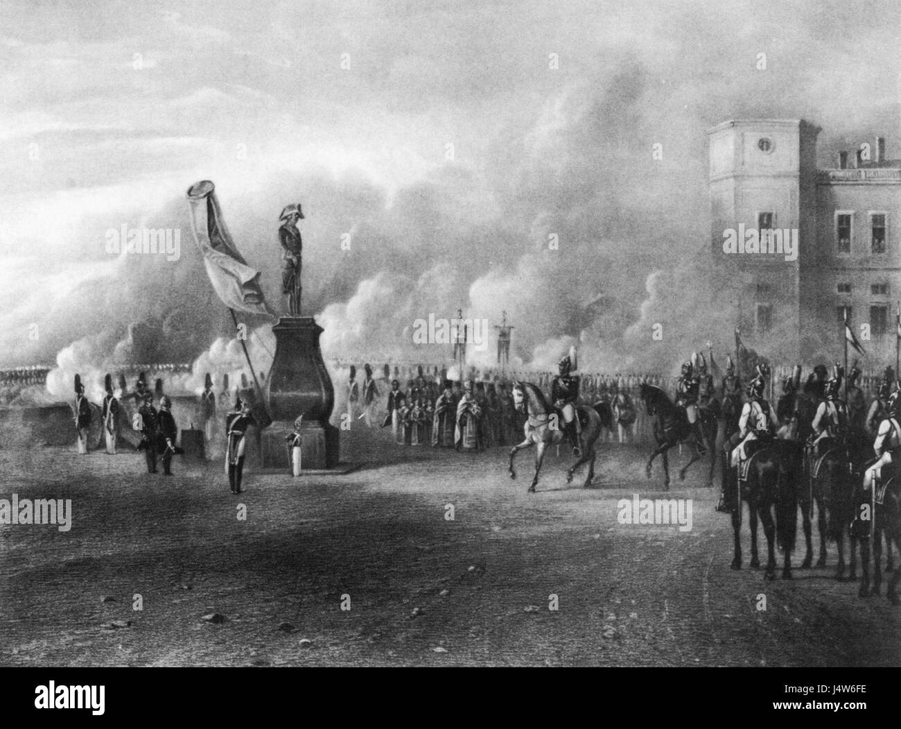 The unveiling of the monument to Tsar Paul I in 1851 marked an ...