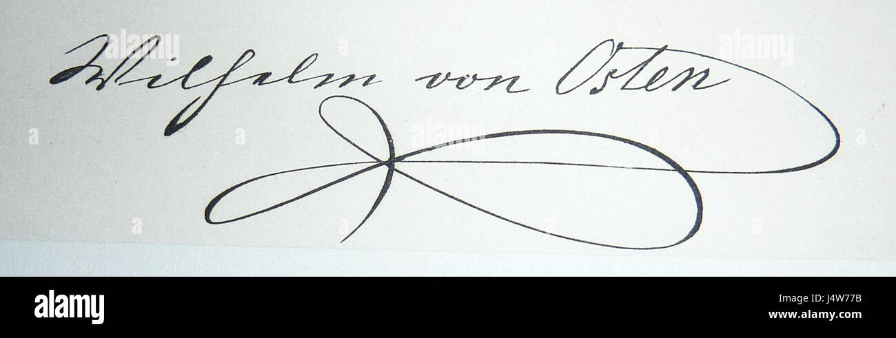 German signature hi-res stock photography and images - Alamy