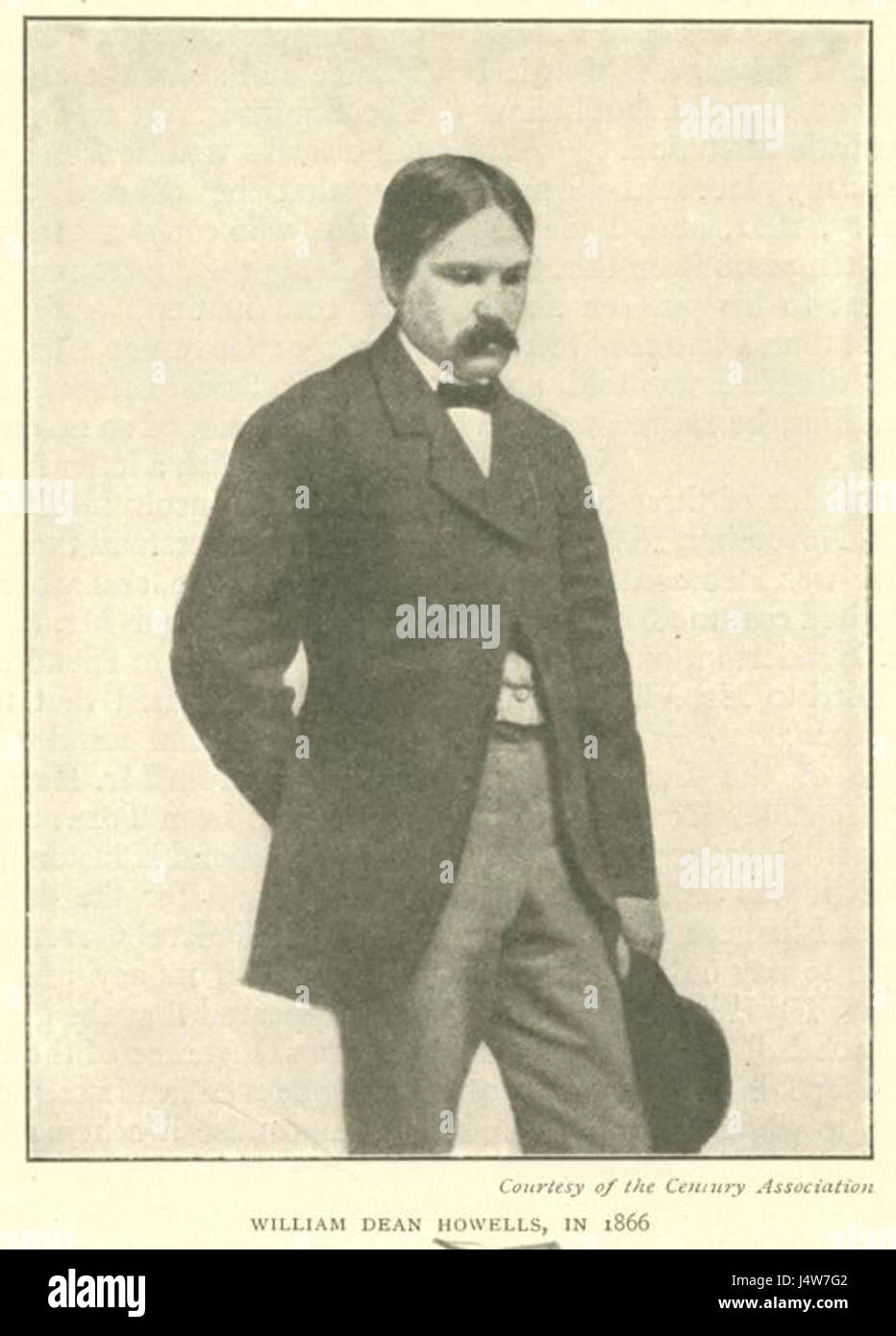 William Dean Howells in 1866 Stock Photo - Alamy