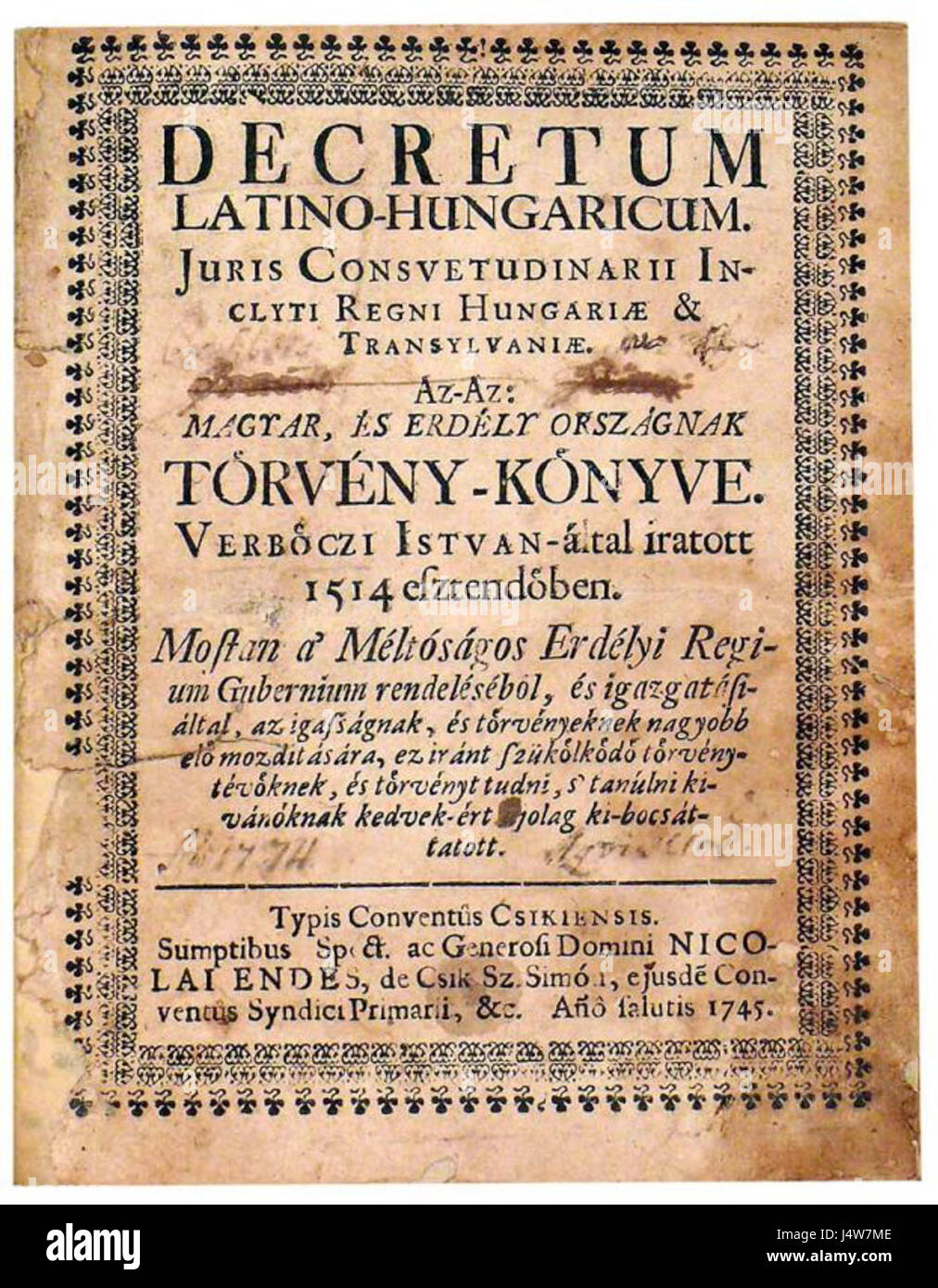 1745 edition hi-res stock photography and images - Alamy