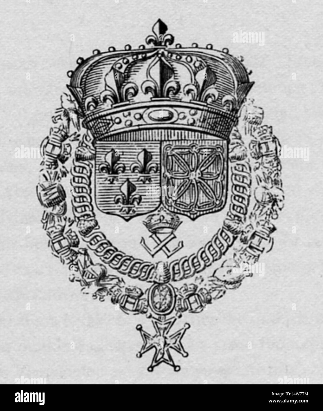 Heraldry coat arms france coat hi-res stock photography and images - Alamy