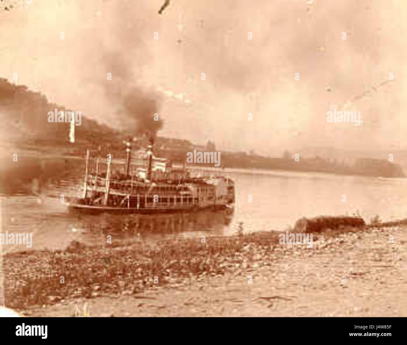 American 19th century steamship hi-res stock photography and images - Alamy