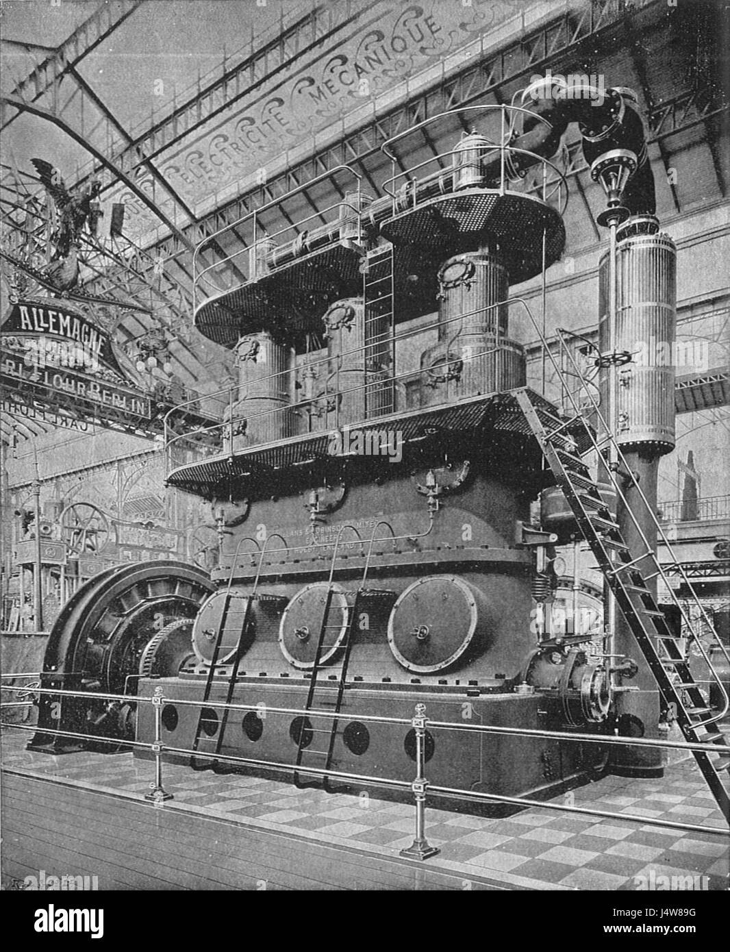 Willans and Robinson engine (Rankin Kennedy, Electrical Installations ...