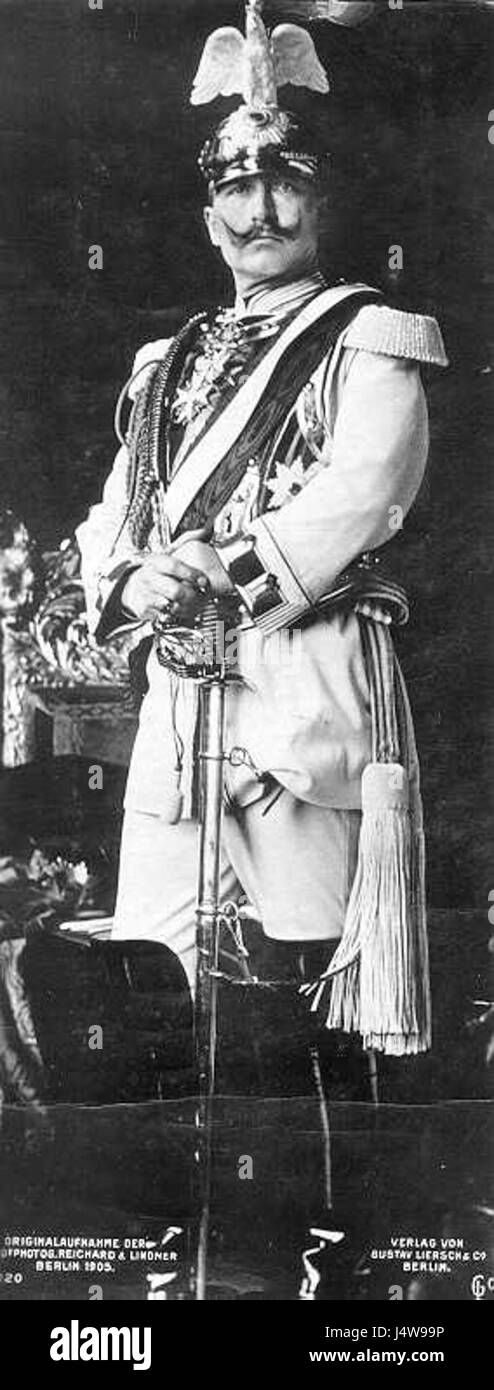 Wilhelm II, the German Emperor, was the ruler of the German Empire from ...
