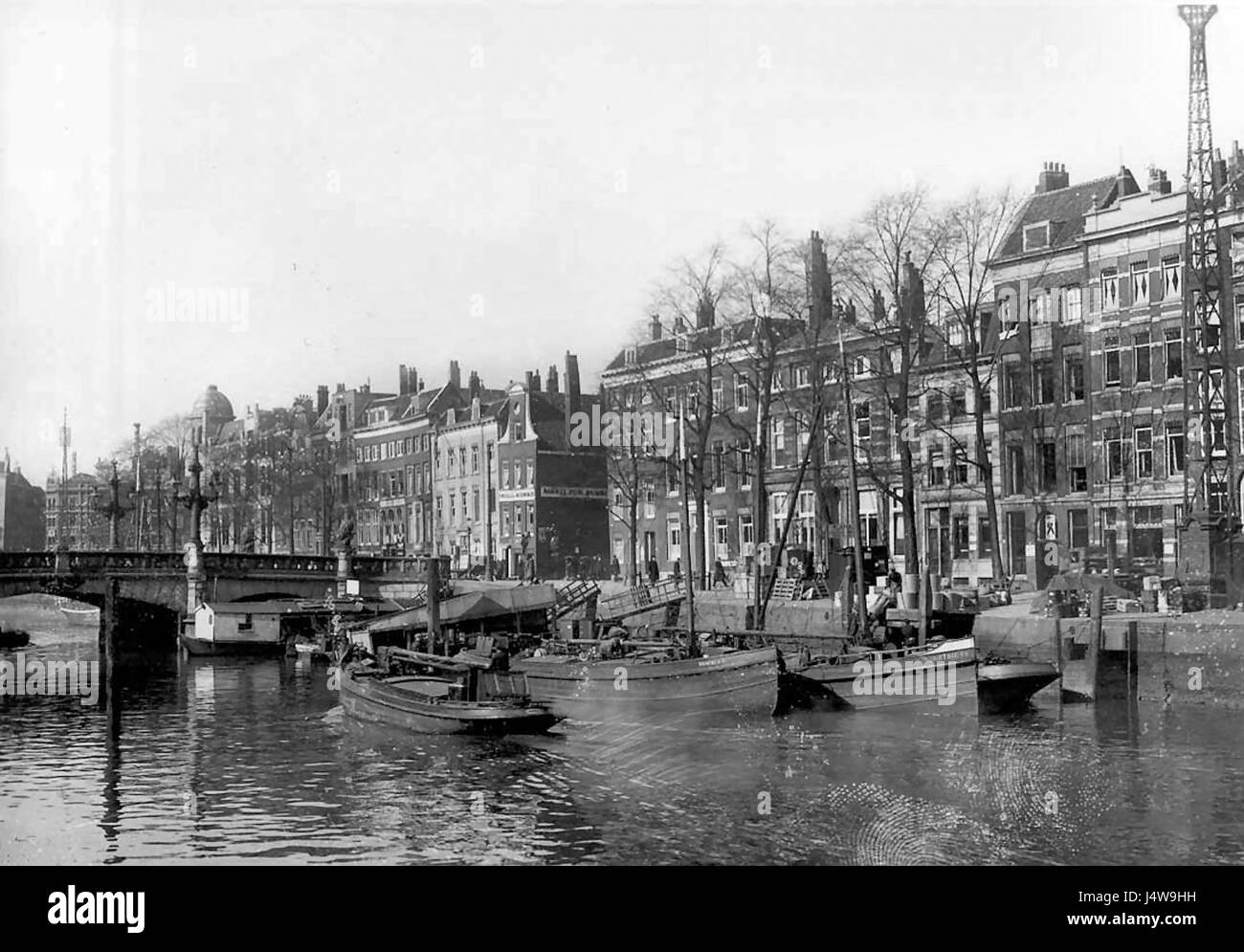 Wijnhaven, a harbor in Rotterdam, Netherlands, has been a key part of ...