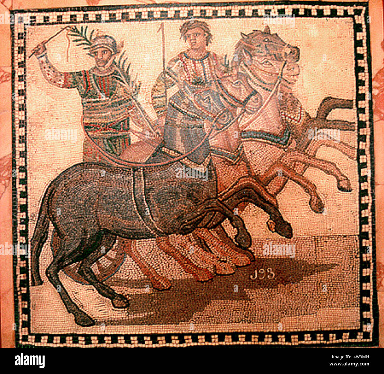 Winner of a Roman chariot race Stock Photo - Alamy
