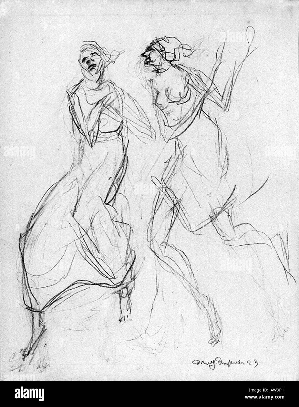 Wilhelm Oesterle Tanz Stock Photo - Alamy