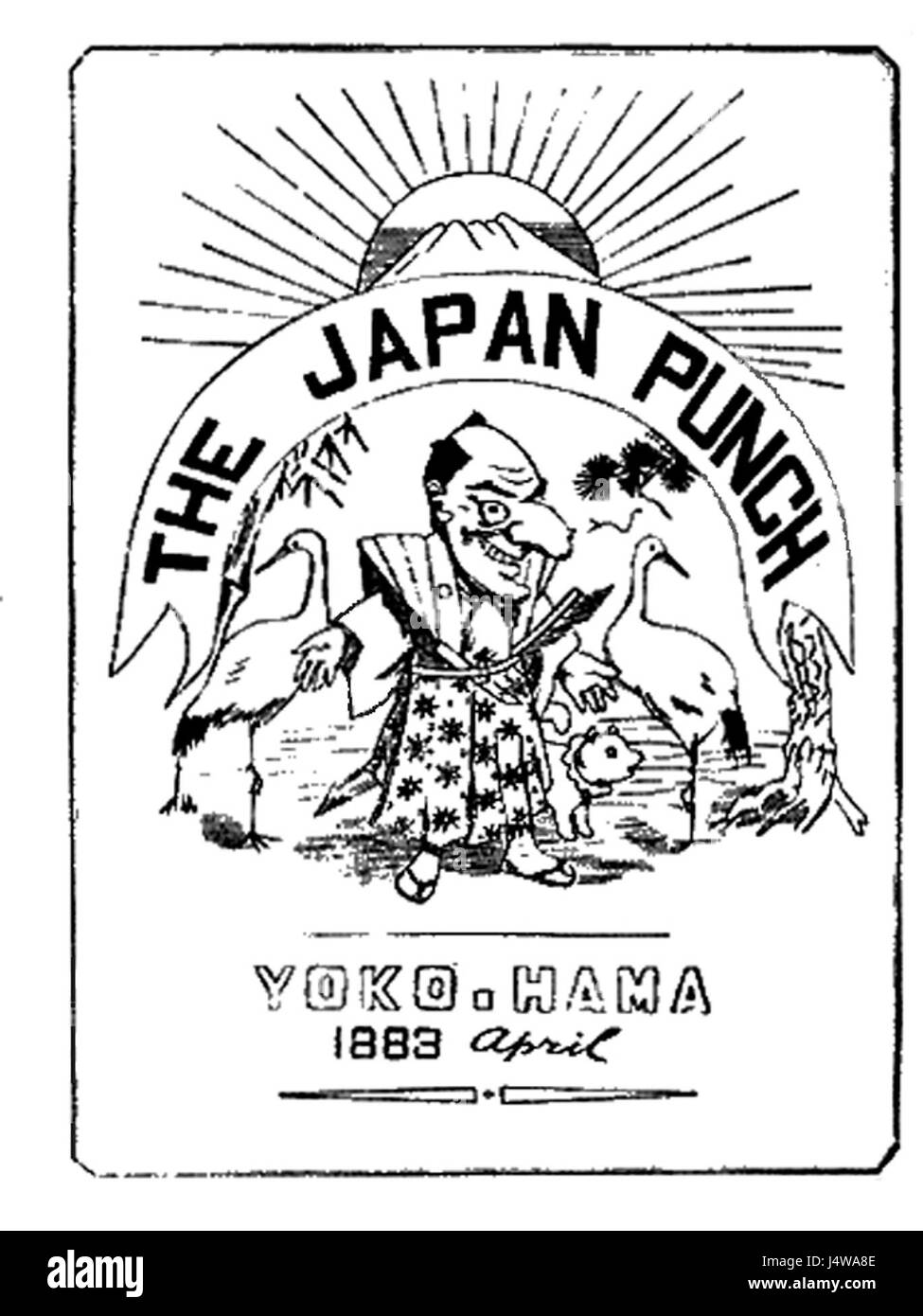 The Japan Punch Stock Photo - Alamy