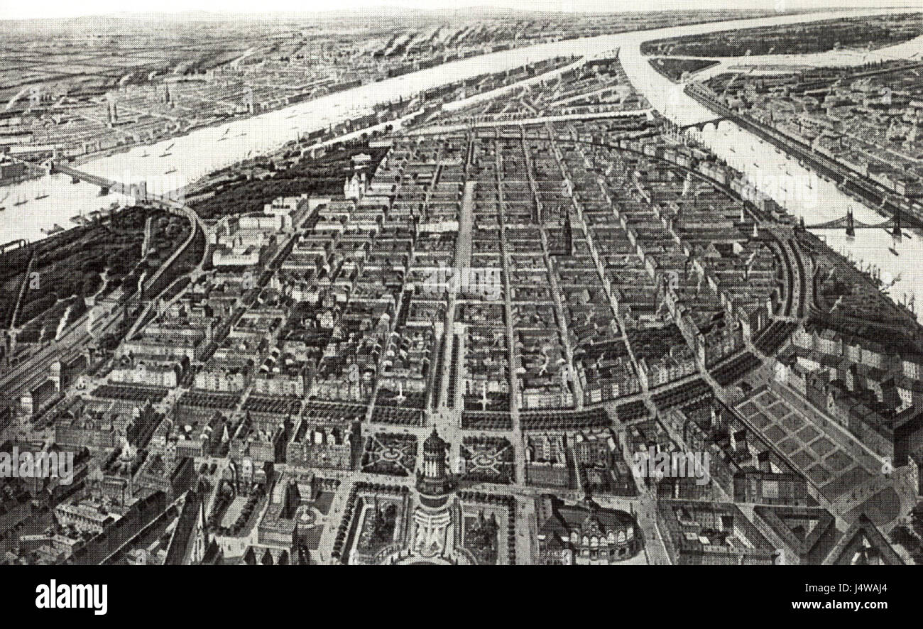 Aerial view mannheim hi-res stock photography and images - Alamy