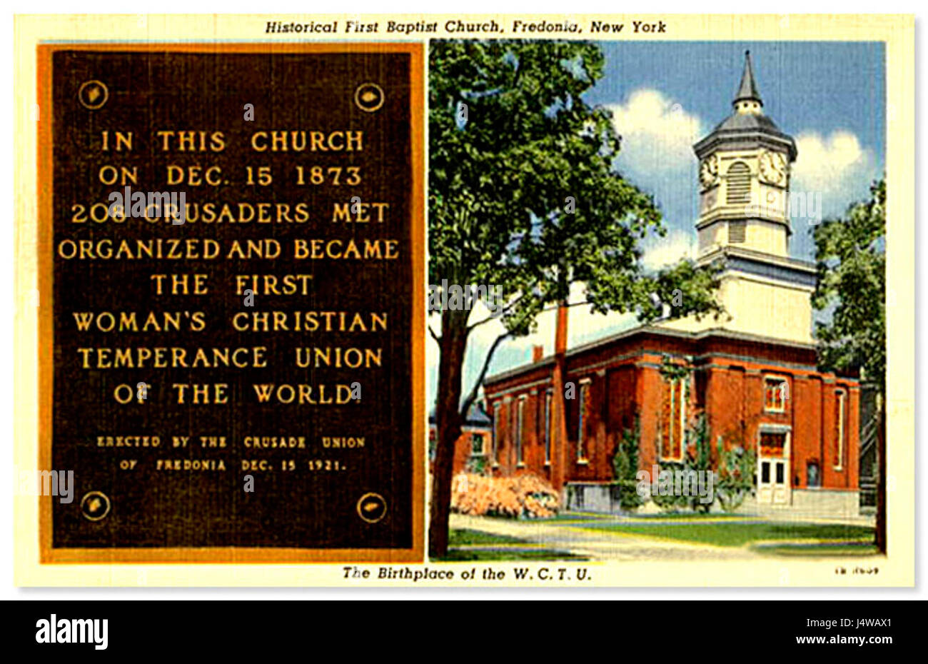 The First Womans Christian Temperance Union Stock Photo - Alamy