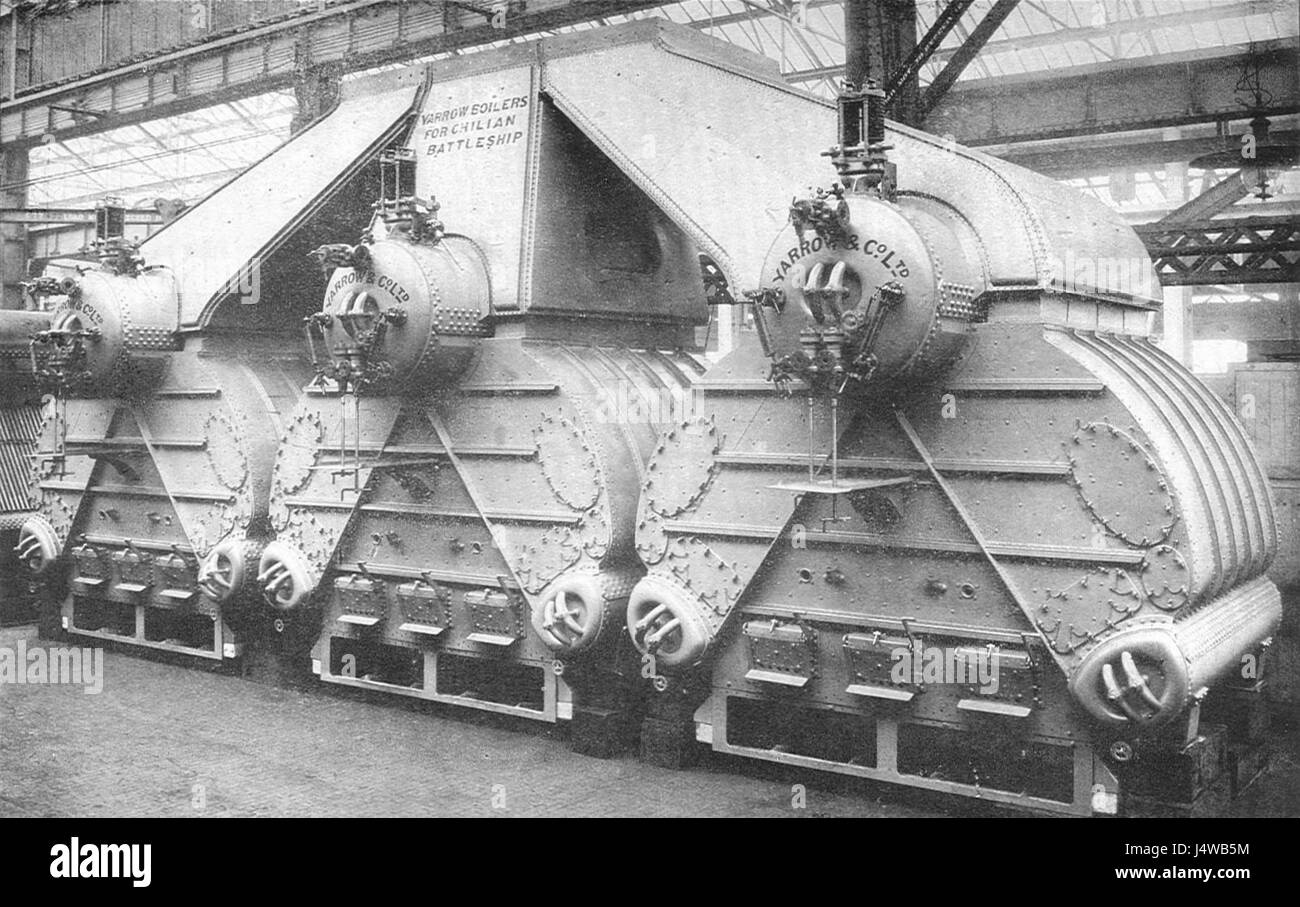 Yarrow boilers hi-res stock photography and images - Alamy