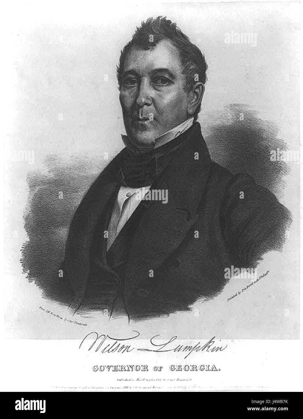 Vintage map of georgia Black and White Stock Photos & Images - Alamy