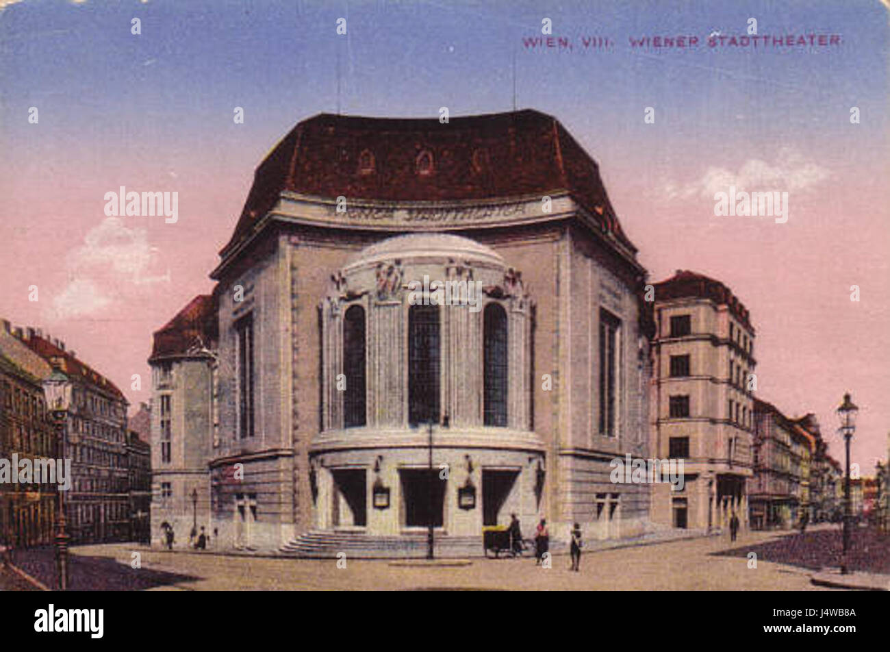Wiener Stadttheater, or Vienna City Theater, is a historic venue in ...
