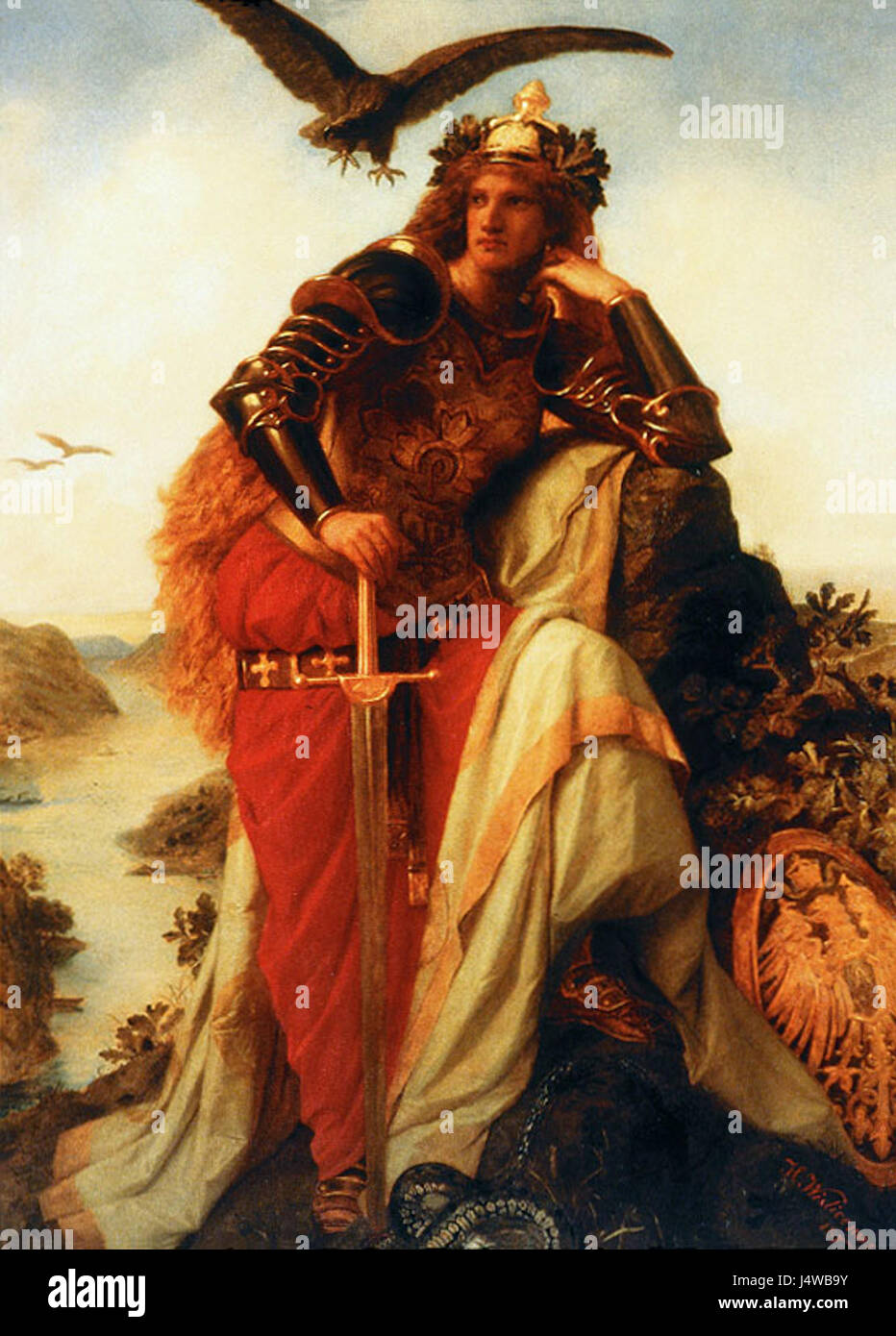 Ancient germania map hi-res stock photography and images - Alamy