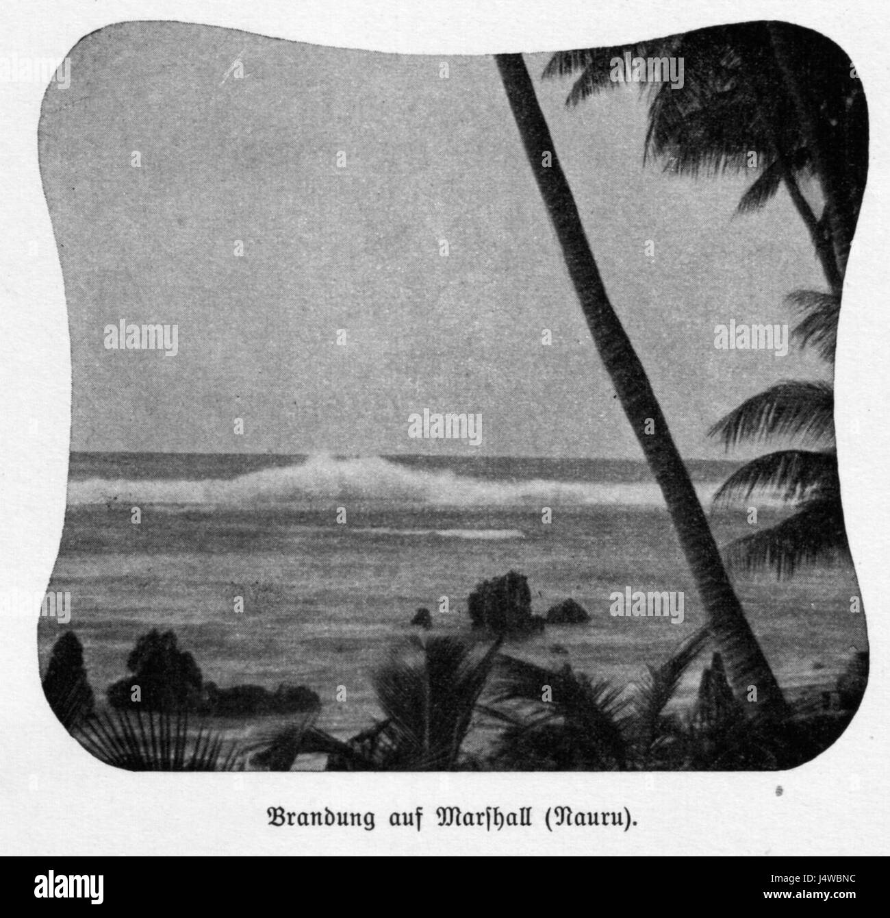 This photograph captures the waves crashing along the coastline of ...