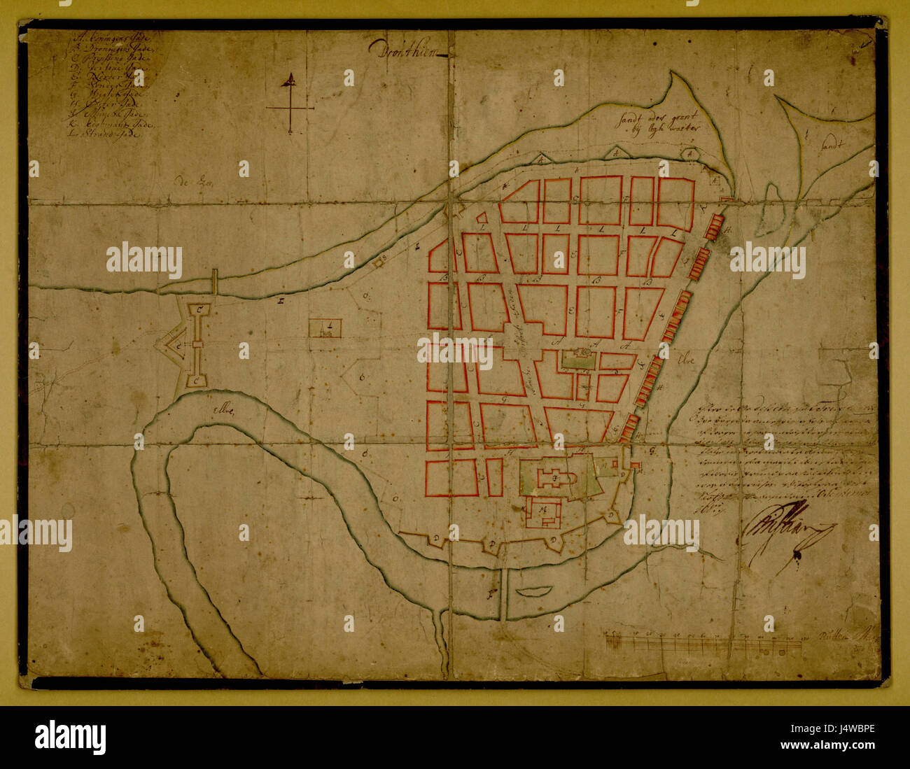 Trondheim map hi-res stock photography and images - Alamy