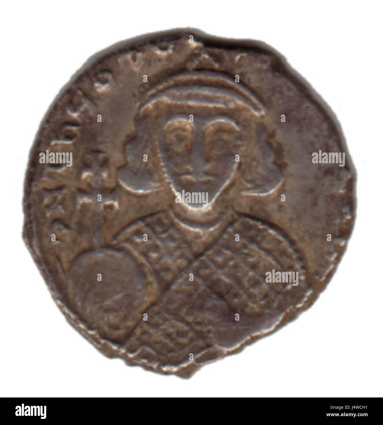 The Theodosius III coin, minted during the reign of Emperor Theodosius ...