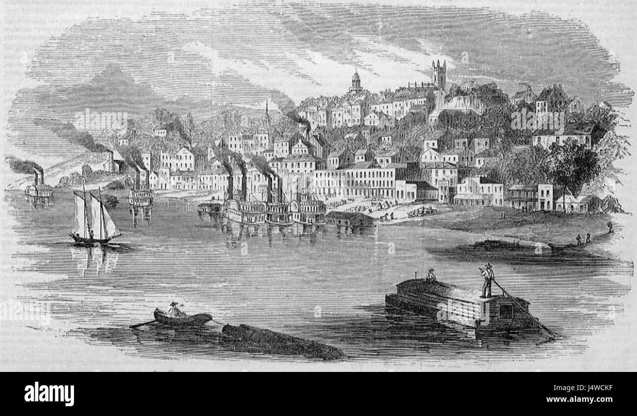 Vicksburg map hi-res stock photography and images - Alamy