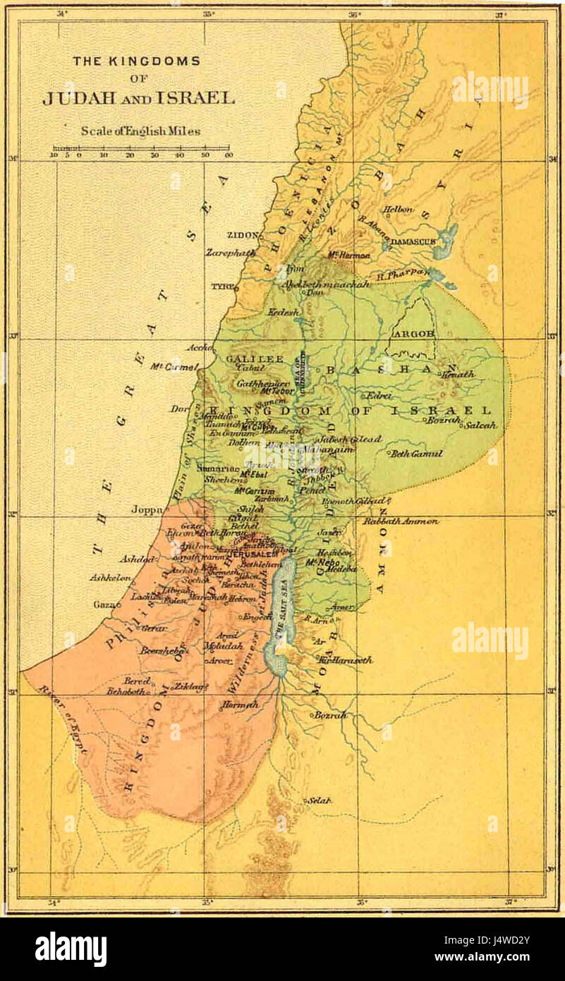 The divided kingdom Stock Photo - Alamy