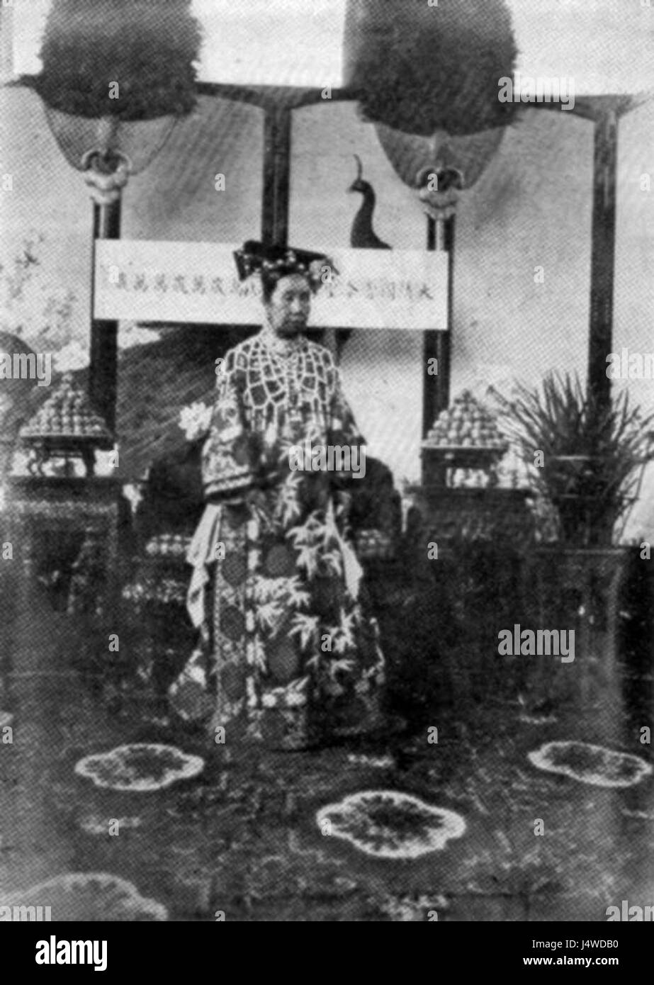 The Qing Dynasty Ci Xi Imperial Dowager Empress of China Photographed ...
