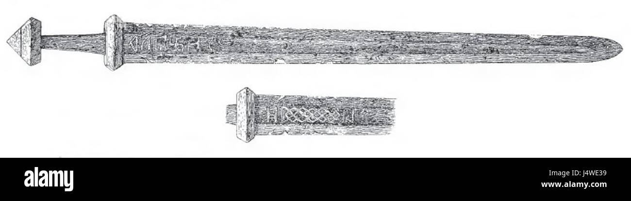 Viking period swords hi-res stock photography and images - Alamy