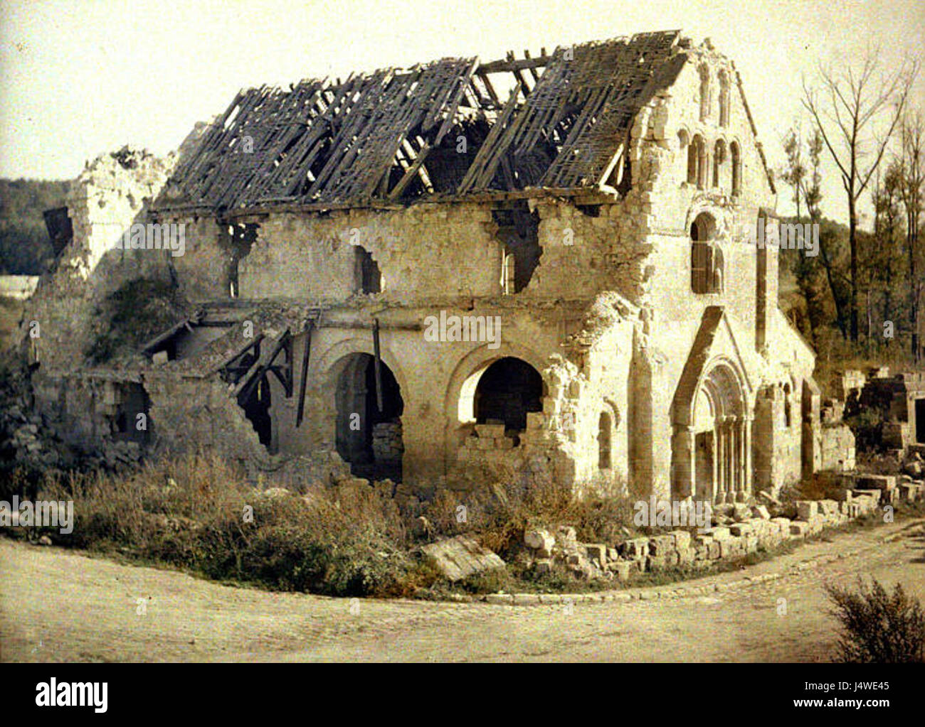 Tracy le val eglise 2 Stock Photo - Alamy