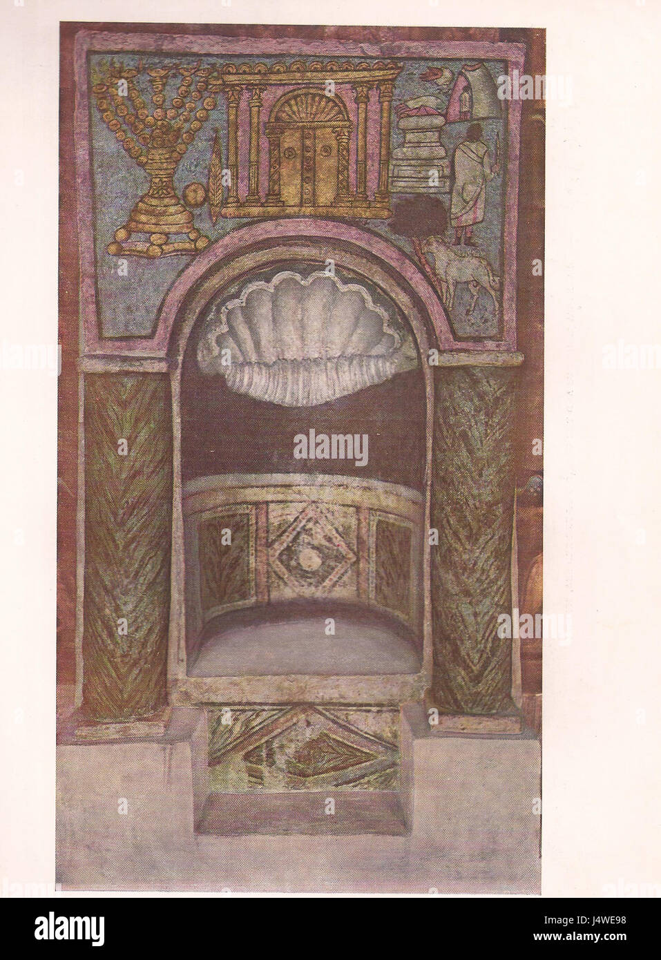 The Torah niche at Dura-Europos synagogue is an ancient artifact ...