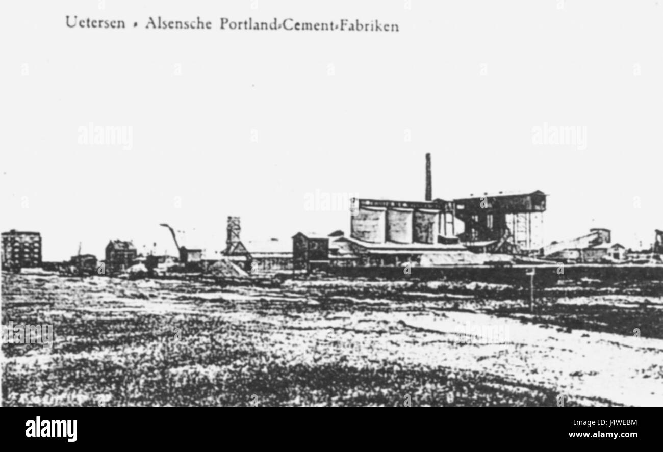 The Uetersen Alsen Cement Factory, established in 1885, played a key ...