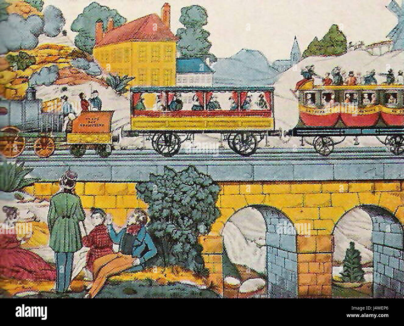 The Viaduc de Meudon, located on the Paris-Versailles railway line, is ...