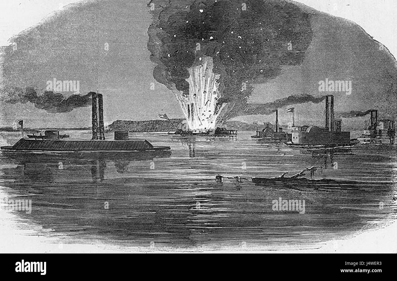 The USS Indianola was a Union Navy vessel during the American Civil War ...