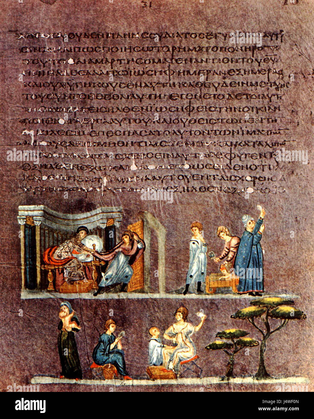 The 'Temptation of Joseph' refers to a biblical scene in which Joseph ...