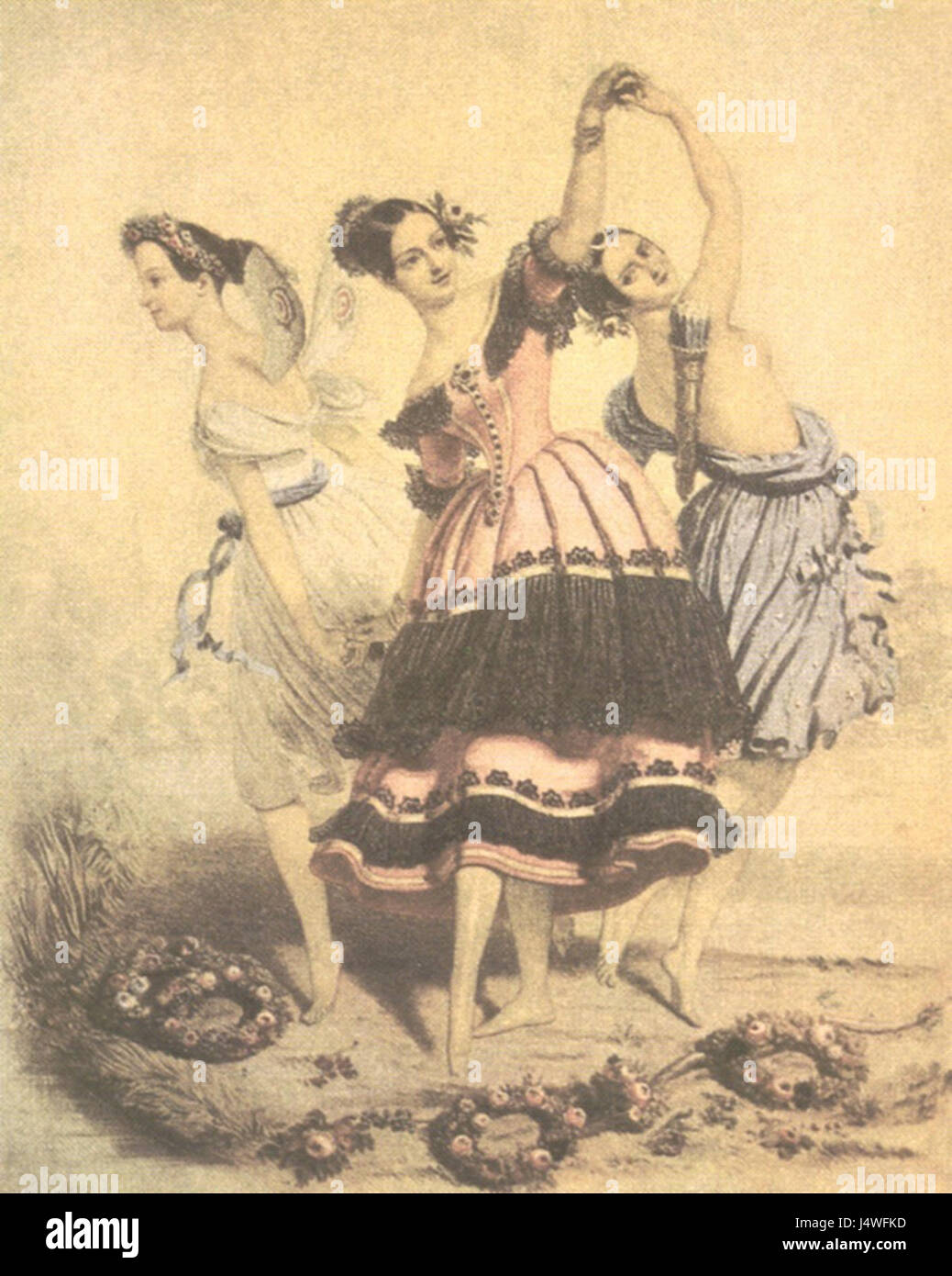 'Three Graces' by Charles Challon is a piece of art that likely depicts ...