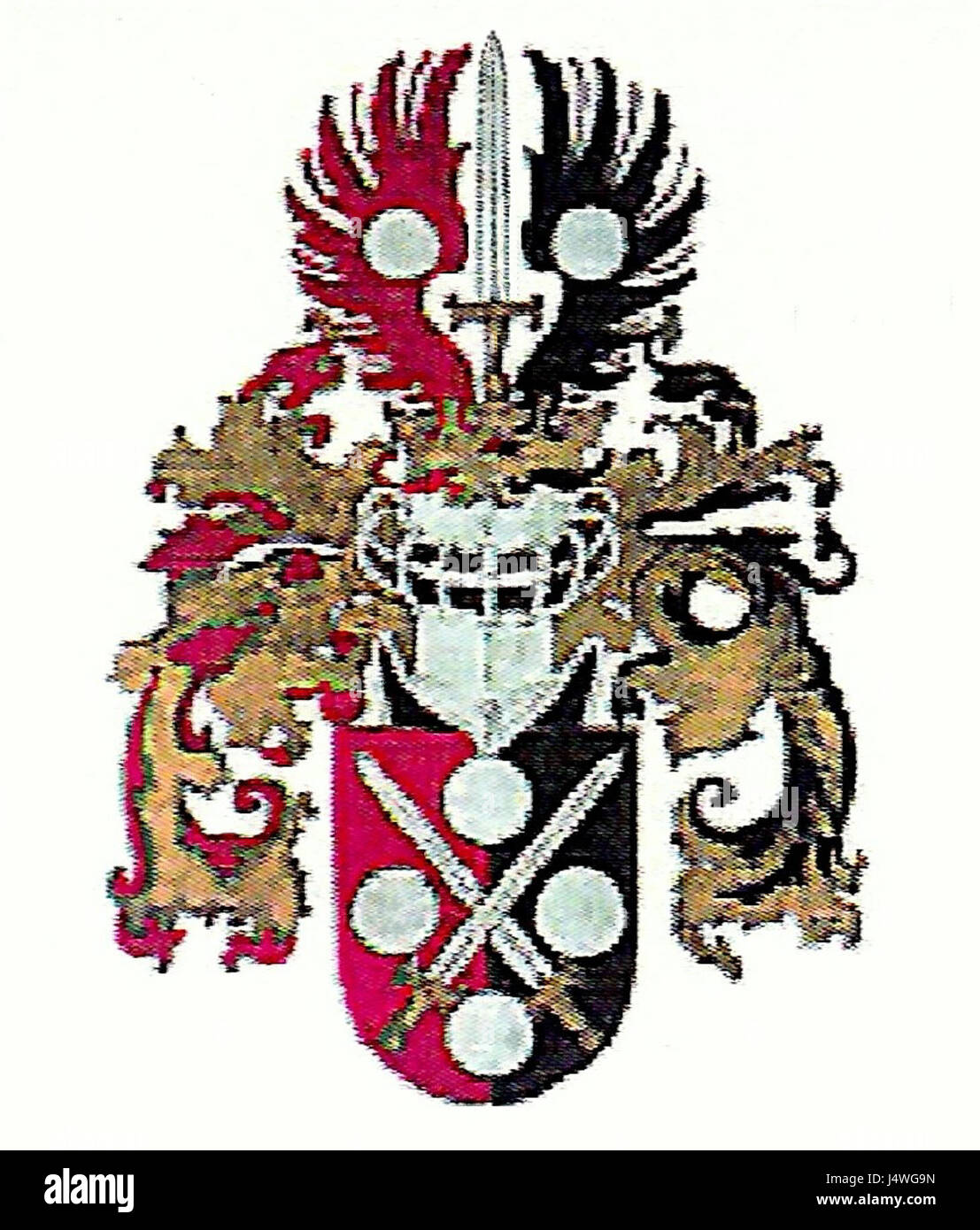 This likely refers to a heraldic symbol or coat of arms (Wappen ...