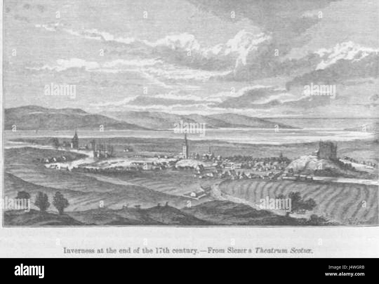 This image offers a scenic view of Inverness, a city in the Scottish ...