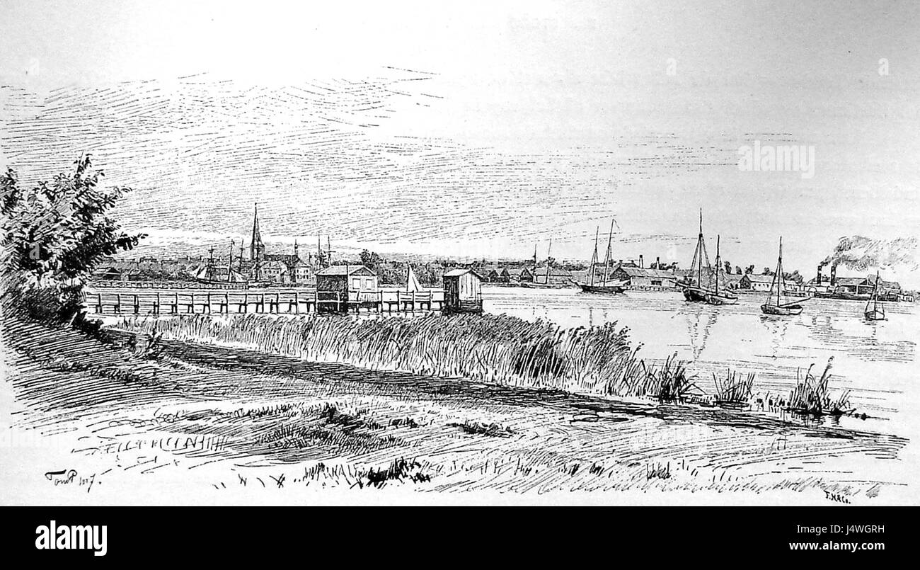 Nyborg map Black and White Stock Photos & Images - Alamy