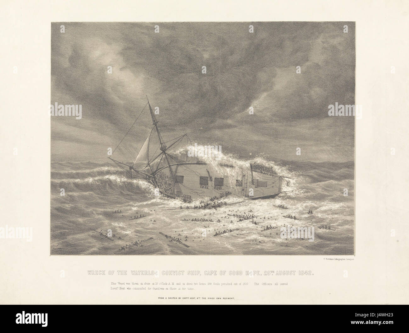 The Waterloo Wreck refers to the remains of a shipwreck associated with ...