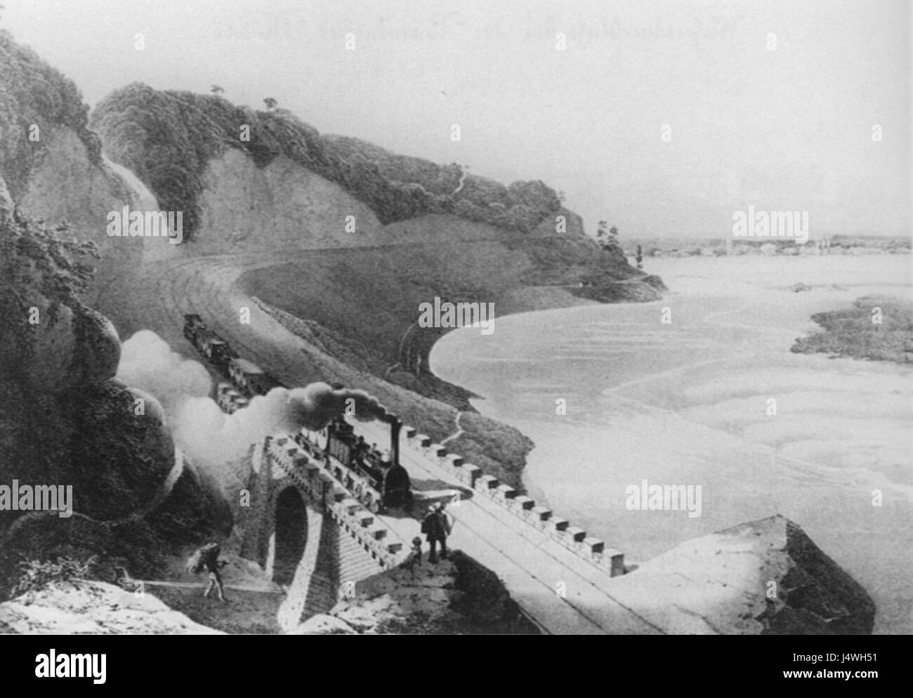 19th century german train hi-res stock photography and images - Alamy