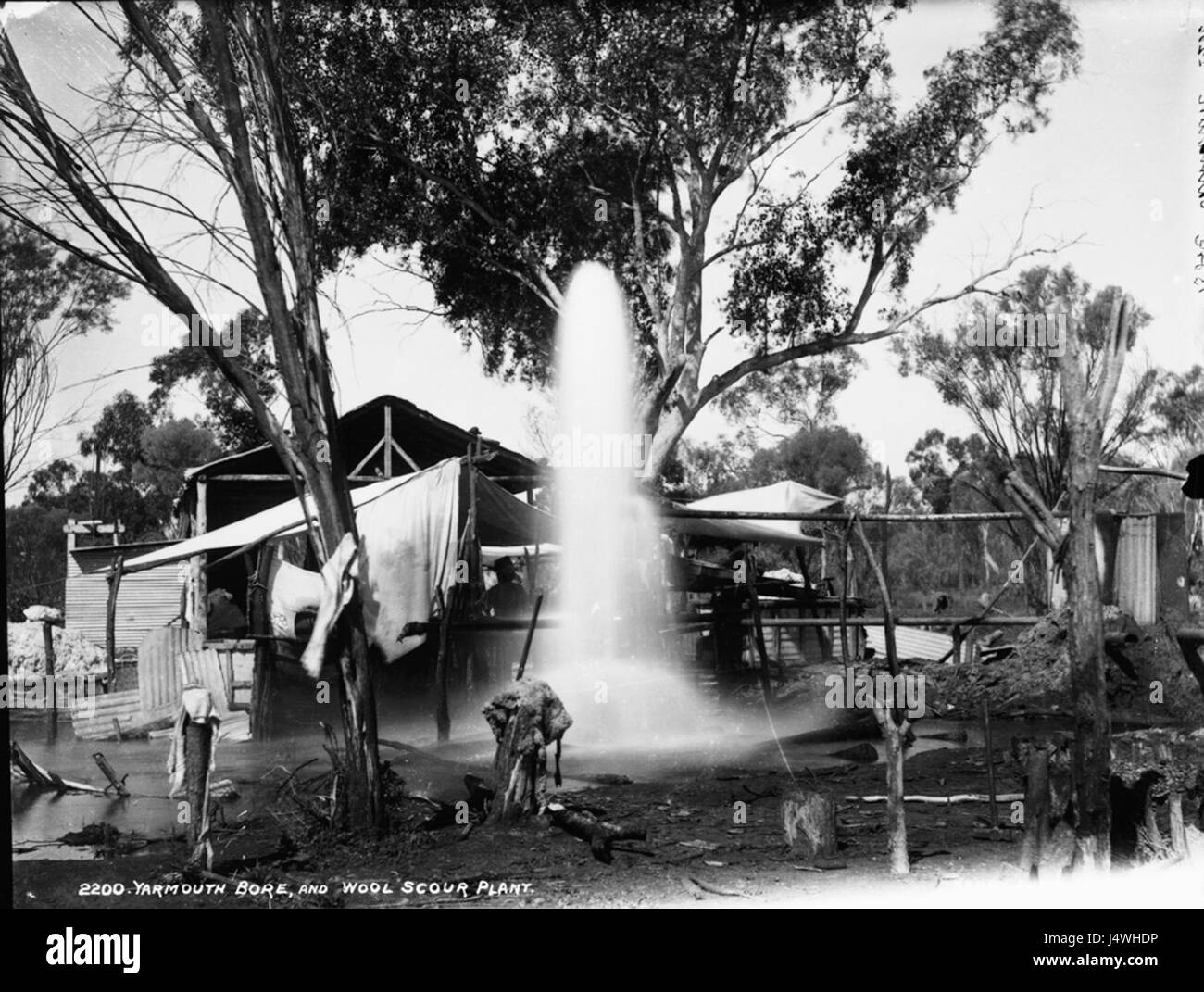 Wool factories Black and White Stock Photos & Images - Alamy