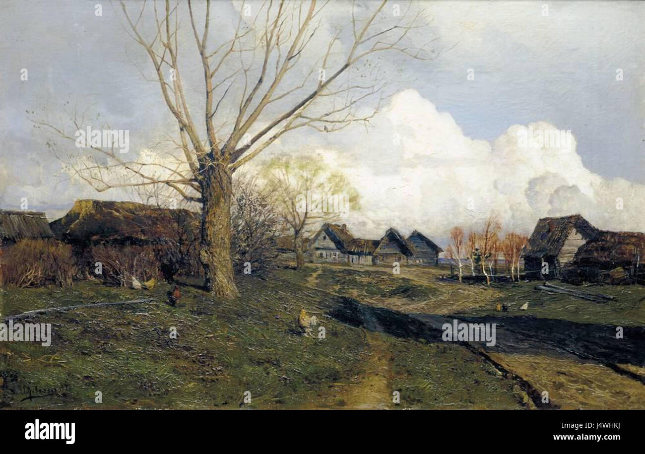 Isaak levitan hi-res stock photography and images - Alamy