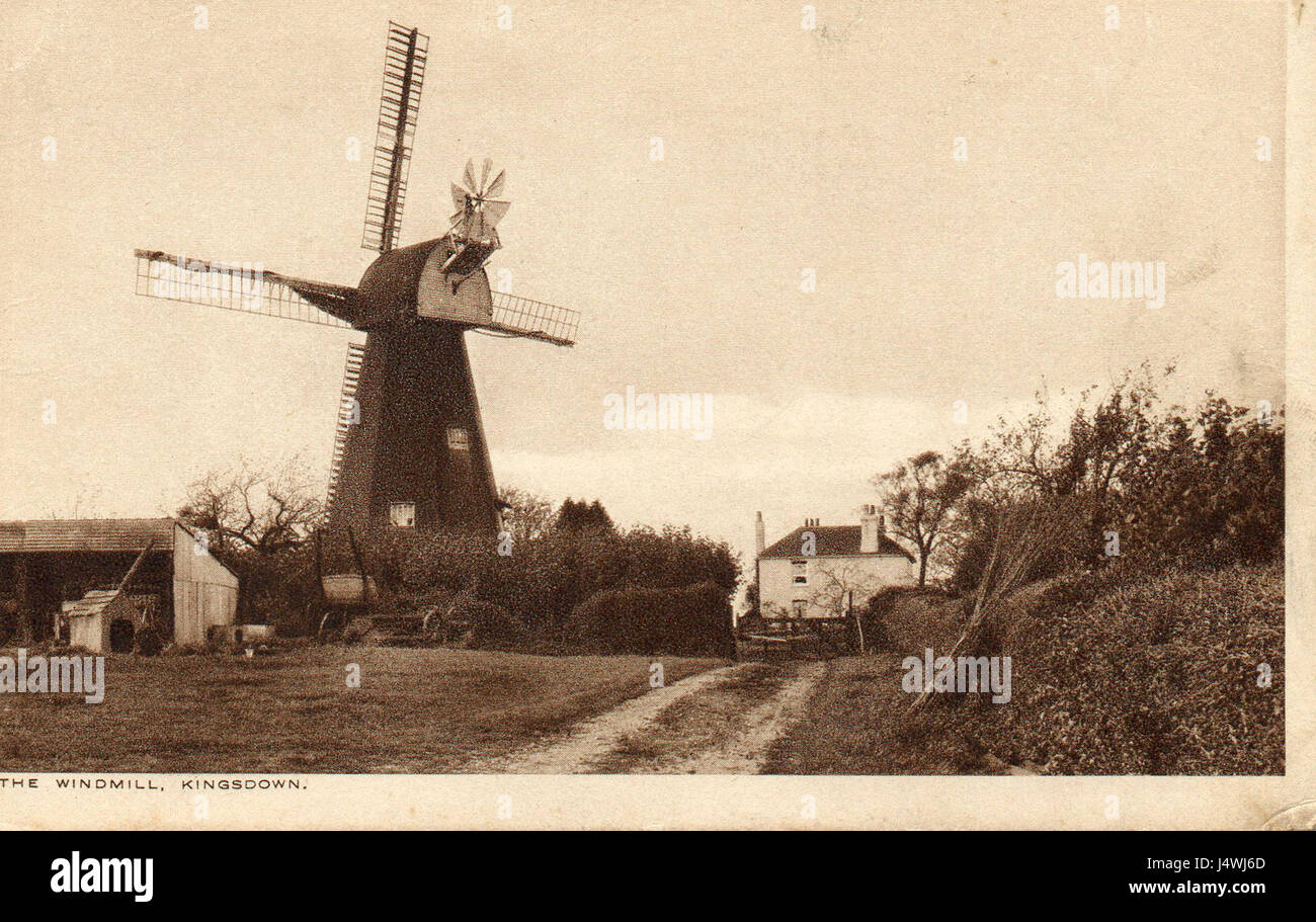 West Kingsdown, located in Kent, England, in the 1920s, was ...