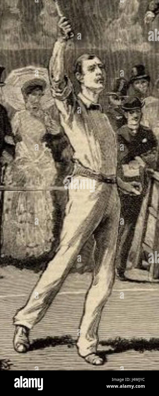 William Renshaw was an English tennis player active in the late 19th ...