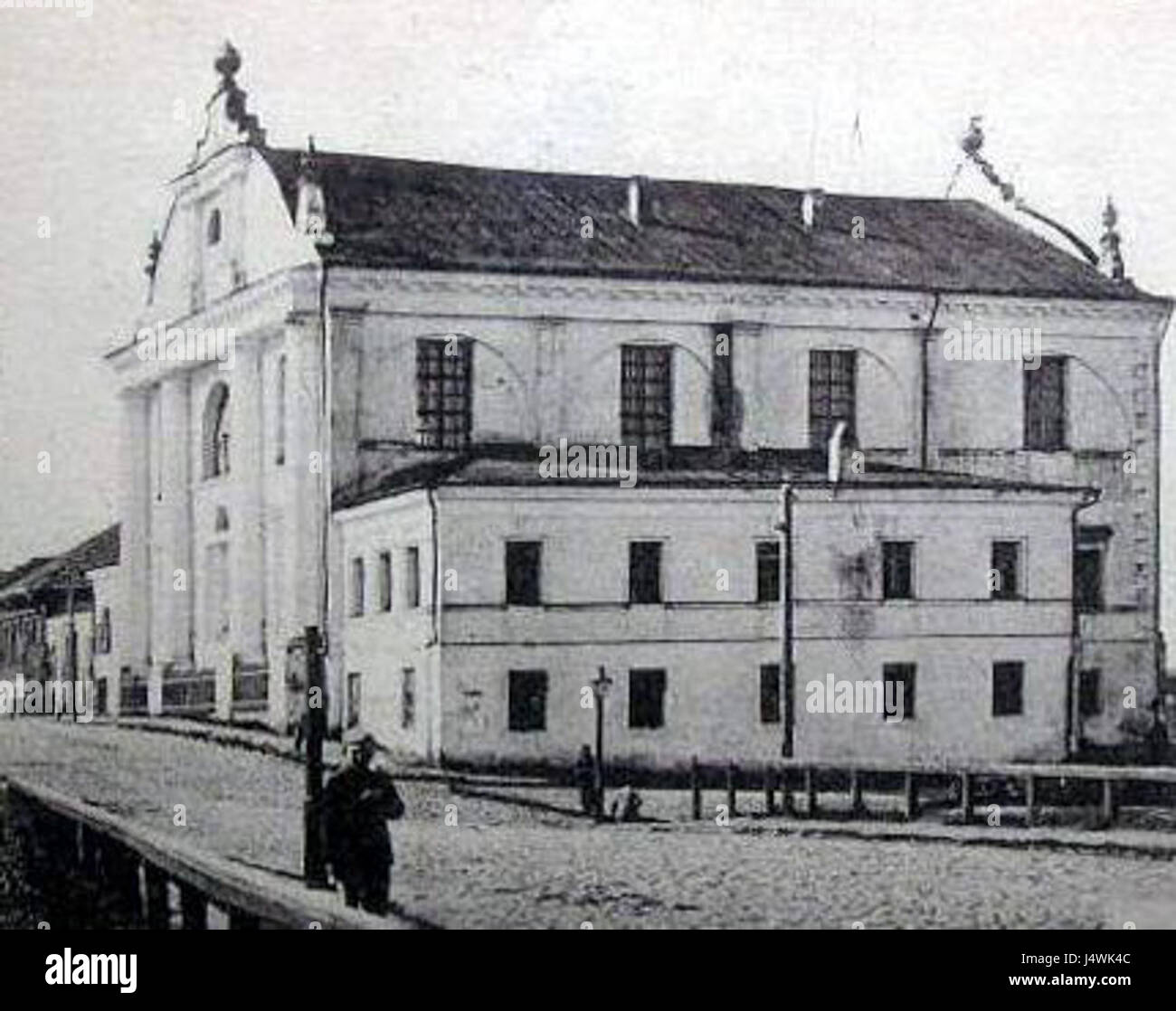 Witebsk wielka synagoga Stock Photo - Alamy