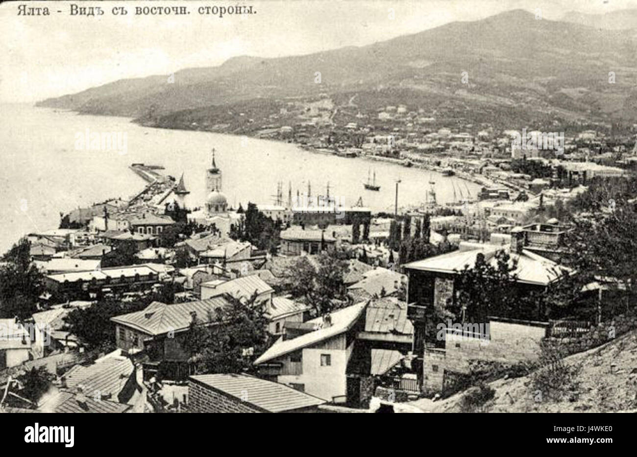 Historic yalta map hi-res stock photography and images - Alamy