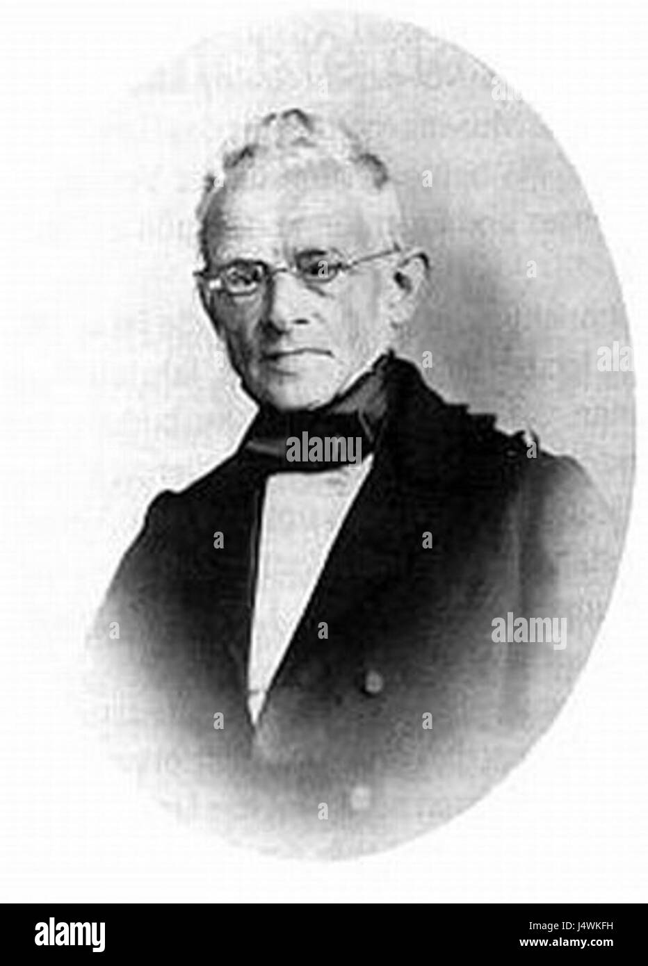 Portrait of Wilhelm Volger, a 19th-century German artist known for his ...