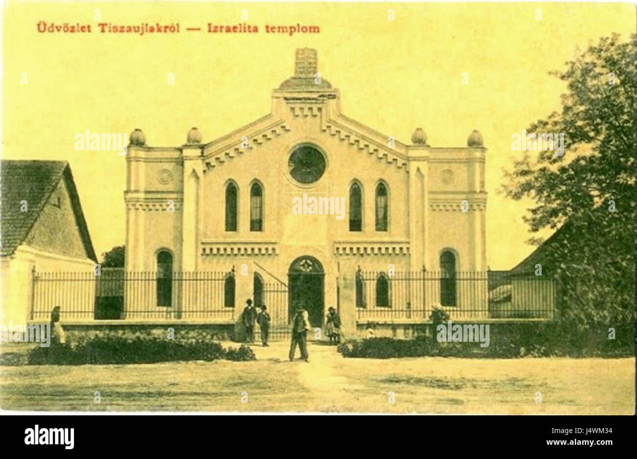 The Vilok synagogue, located in Tiszaujlak, is an important Jewish ...
