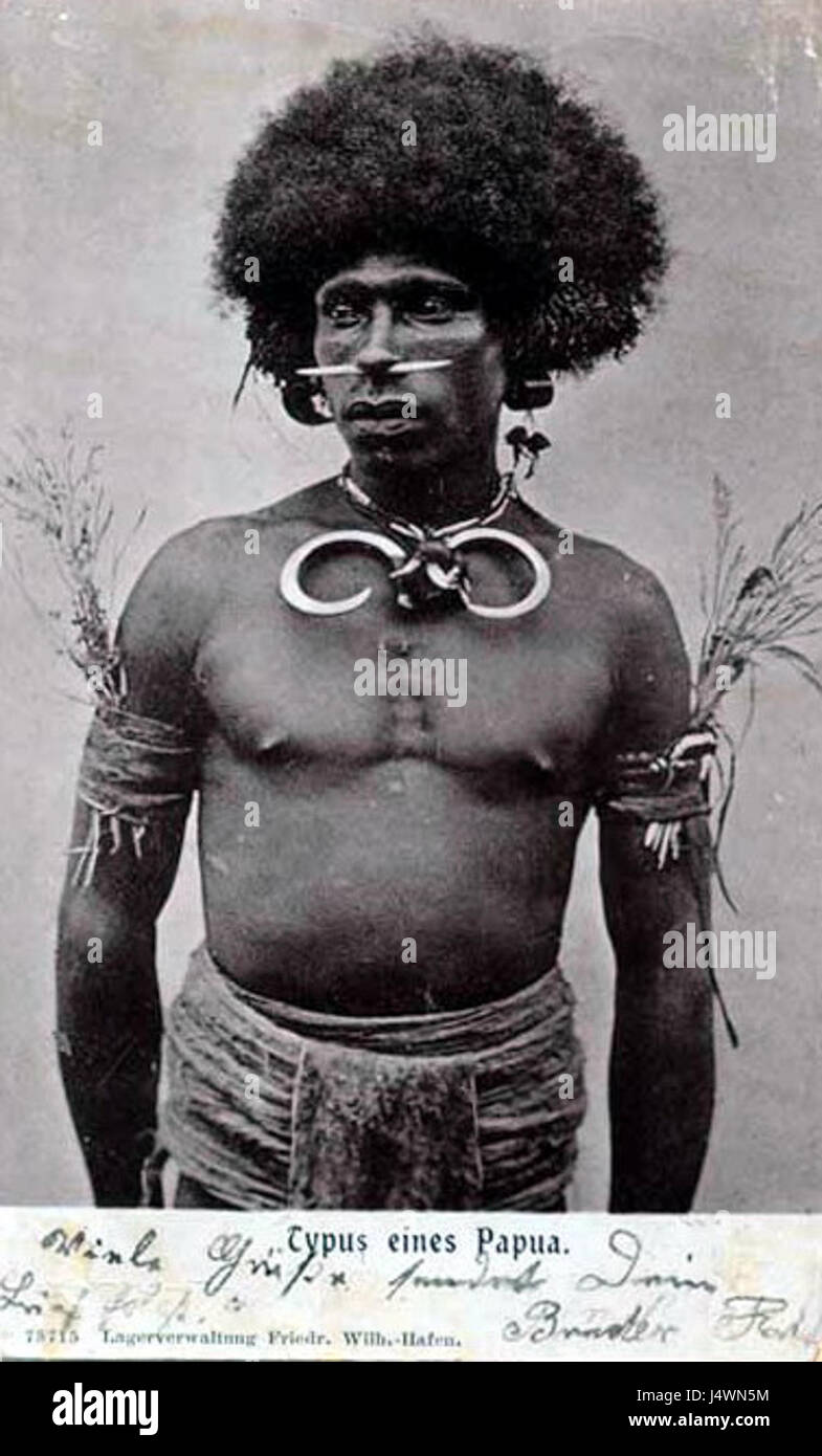 German new guinea hi-res stock photography and images - Alamy