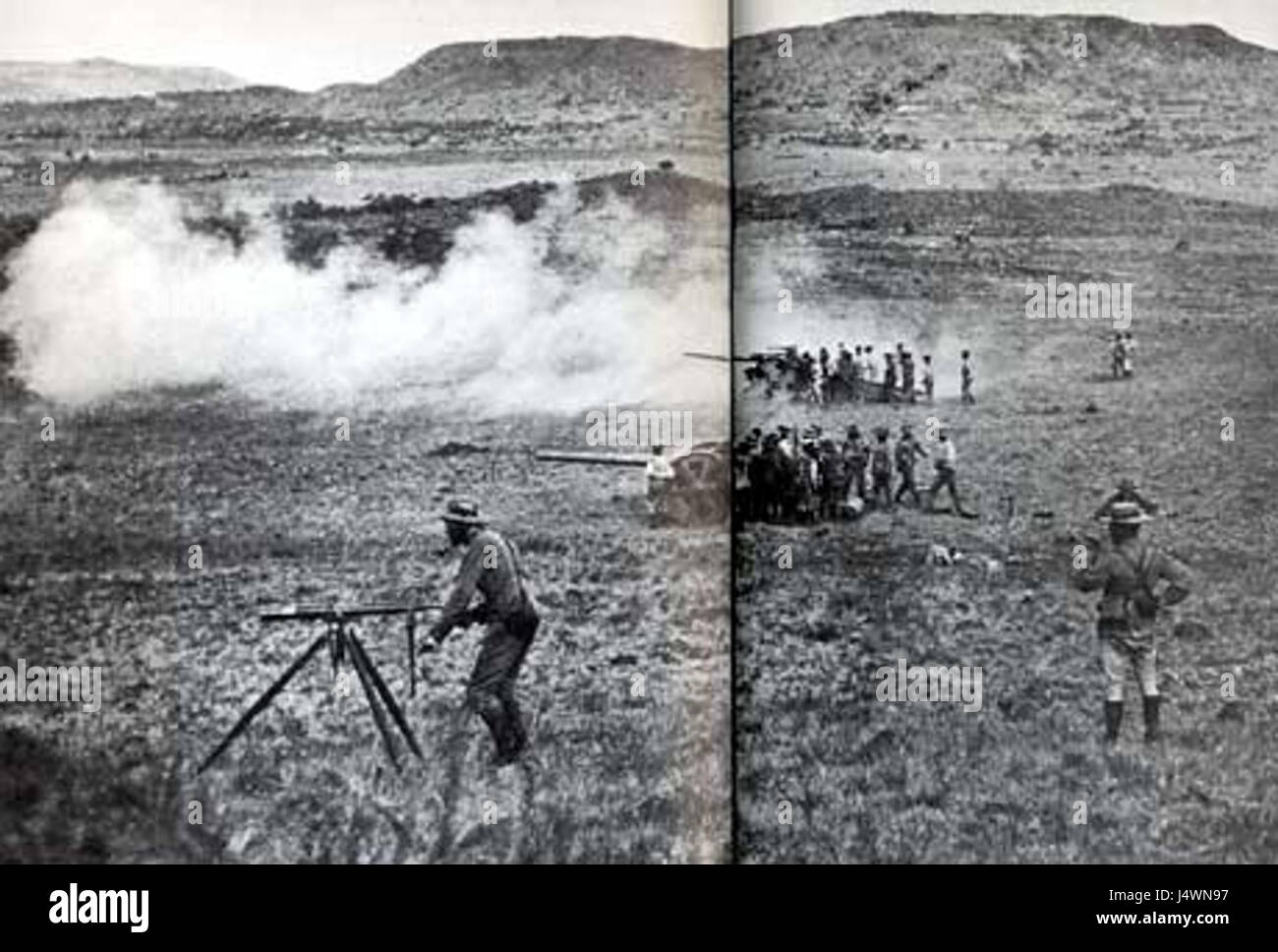 African guns hi-res stock photography and images - Alamy